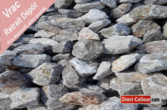Pierre Boulonnais Vrac pour talus ou Gabion